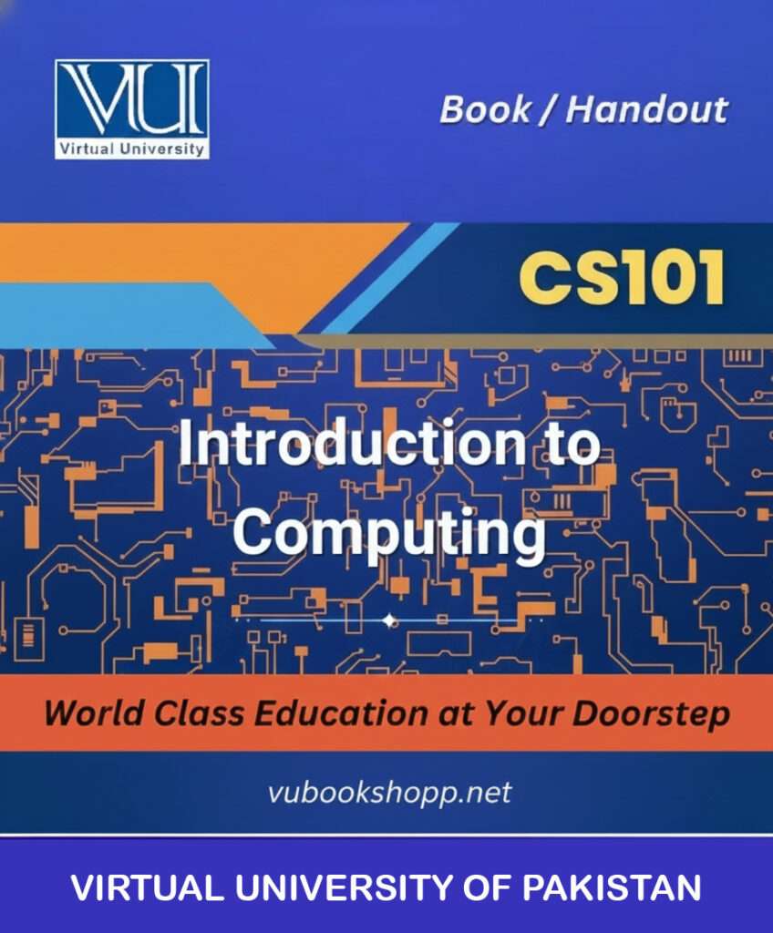 CS101 Introduction to Computing - Vu Book Shop